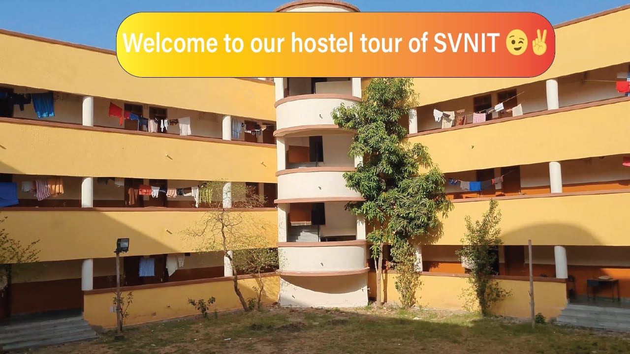 Hostel tour of SVNIT - YouTube