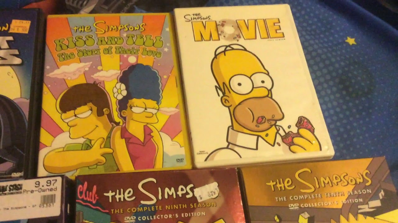 My The Simpsons DVD/Blu-ray Collection (31st Anniversary Special) - YouTube