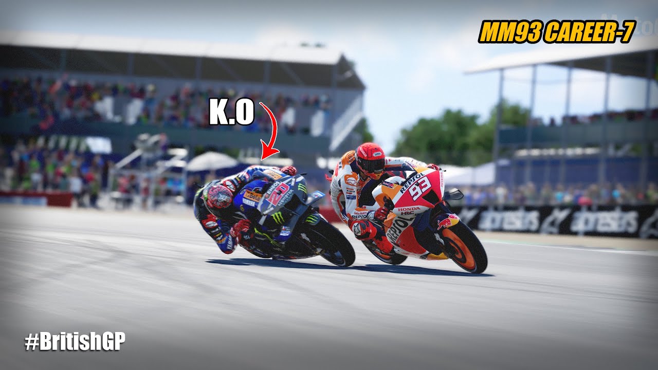 MotoGP2023 #Britishgp | Marquez Incredible Action At Silverstone - MM93 ...