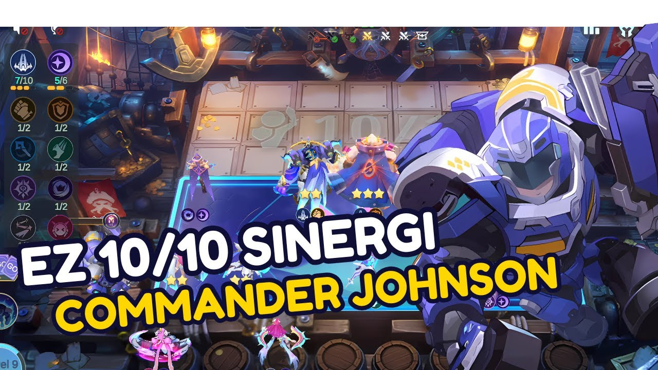 Cara Main Commander Johnson Untuk Membuat 10/10 Sinergi - [Magic Chess ...