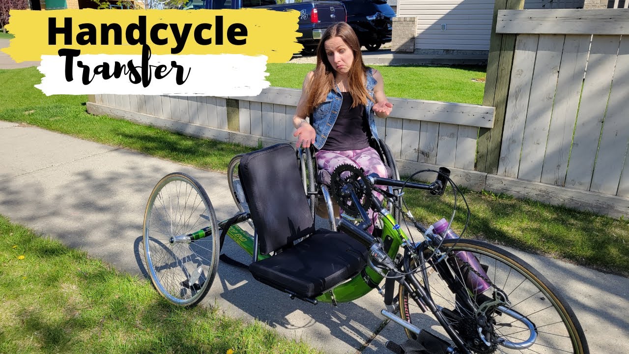 How to Transfer Into a Handcycle - YouTube