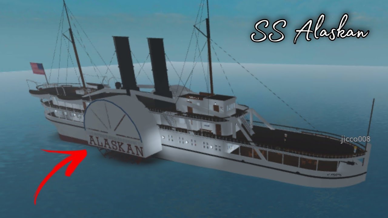 SS Alaskan Тонет! Кораблекрушение в роблокс! Тонущий корабль (Roblox ...