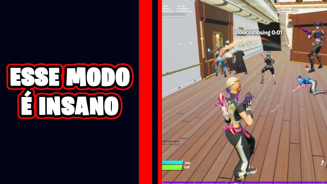 ESSE MODO É MUITO DOIDO / FORTNITE / BARONEX GAMEPLAY - YouTube