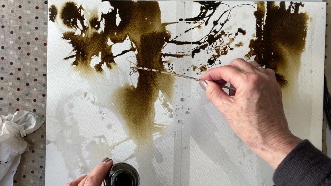 Mark Making with unusual Tools - YouTube