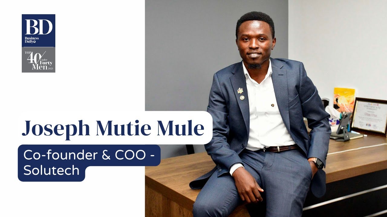 Joseph Mutie Mule: Co-founder & COO - Solutech - YouTube