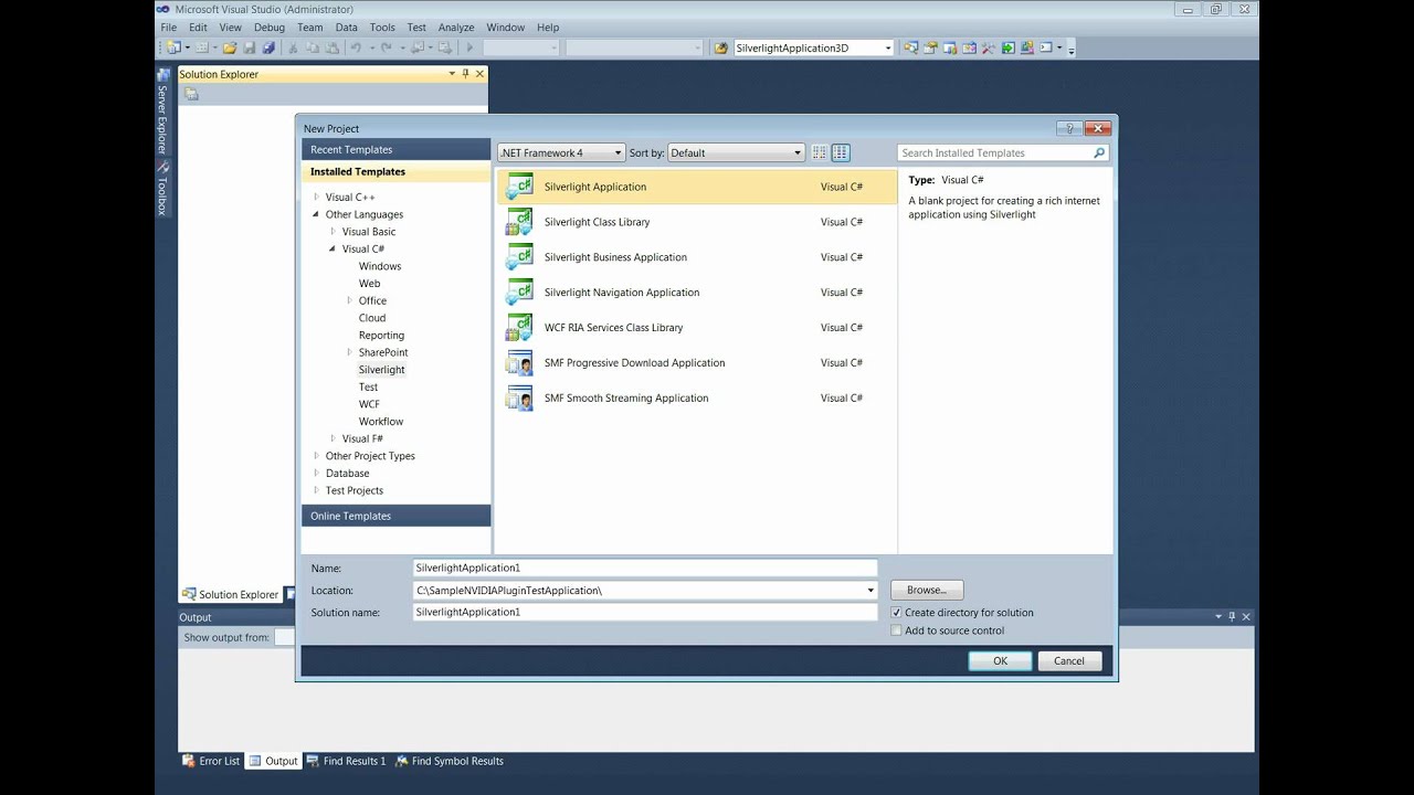 NVIDIA 3D Vision Plugin for Silverlight - YouTube
