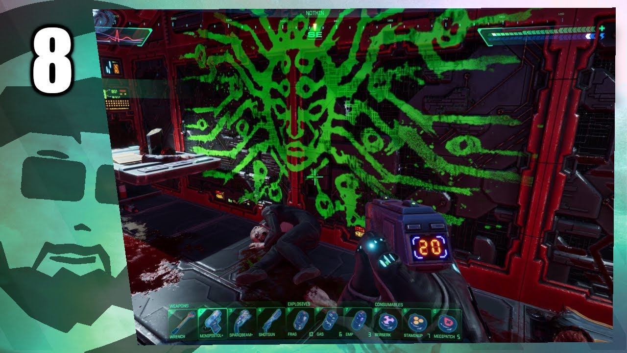 Raising the radiation shield on Reactor Level | System Shock | BigVlad ...
