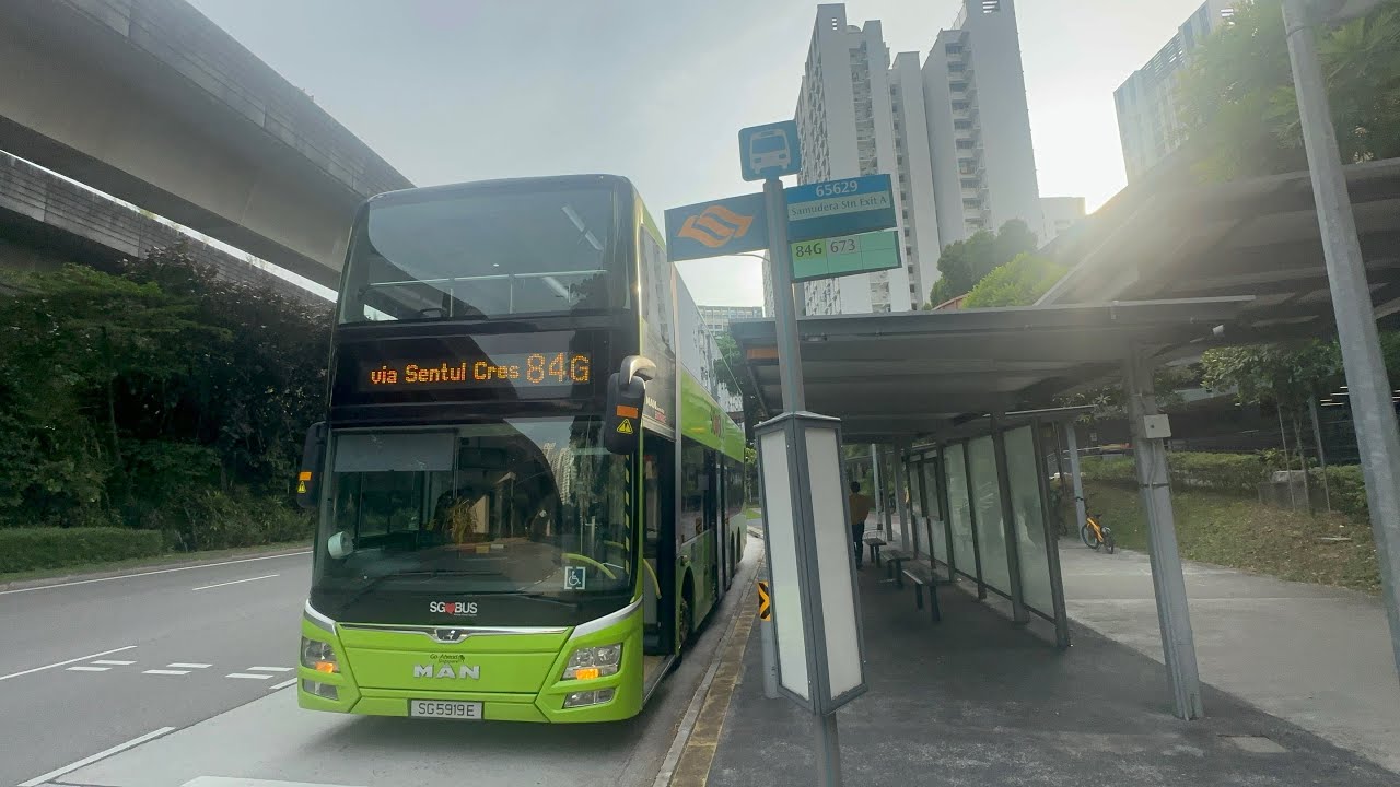 MRTravels on a Bus: SG5919E on Service 84G - YouTube