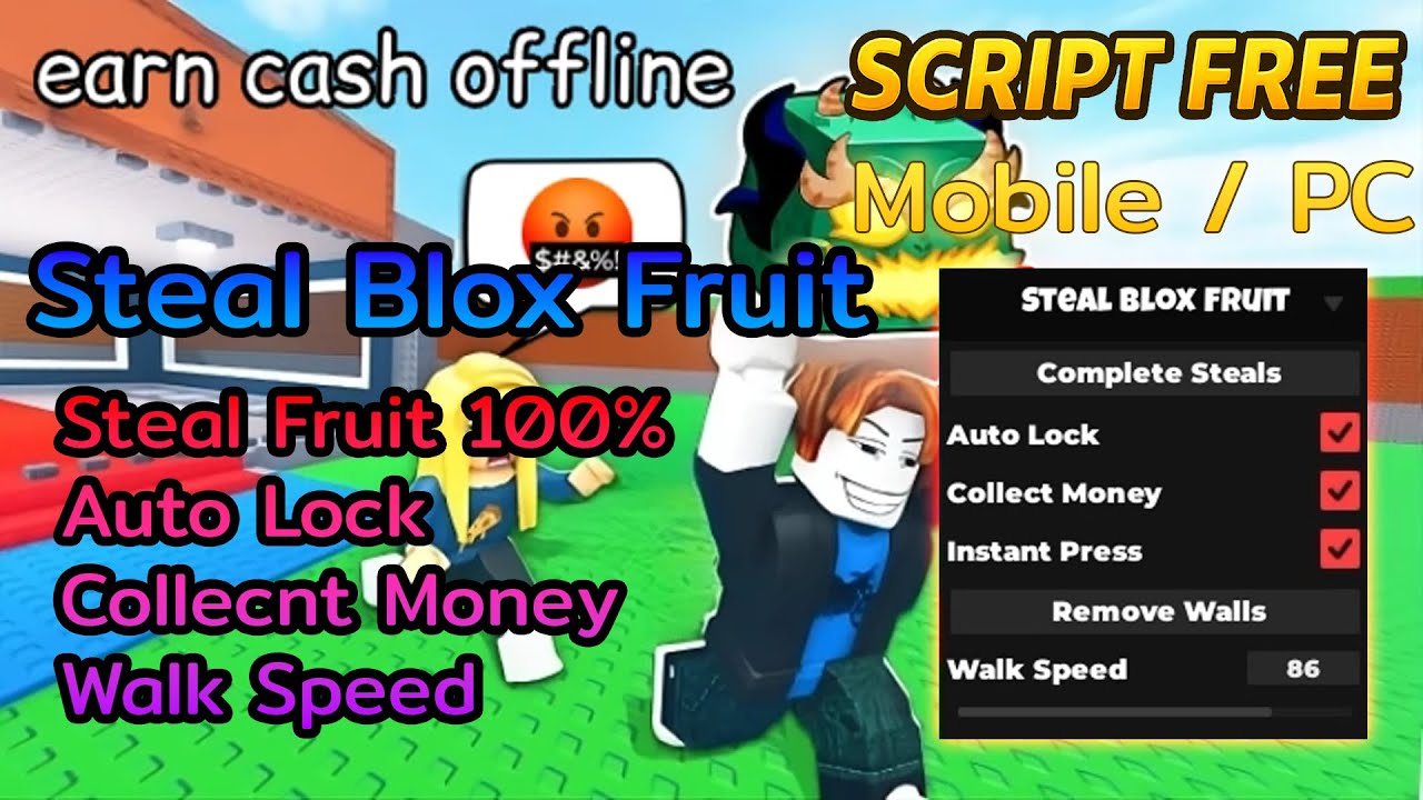 [OP SCRIPT] Roblox Steal Blox Fruit Script - Auto Lock , Steal Fruit ...