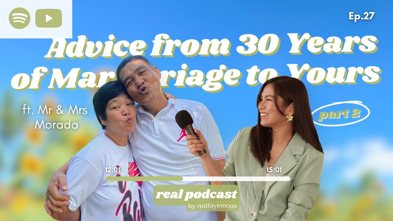 Para sa mas Maayos na Pamilya: Advice from 30 Years of Marriage // REAL ...