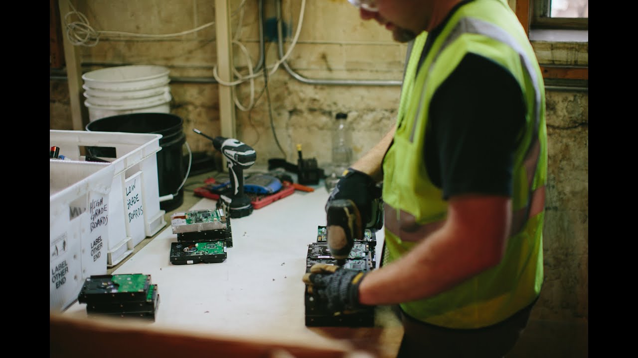 Tech Dump Electronics Recycling Process - YouTube