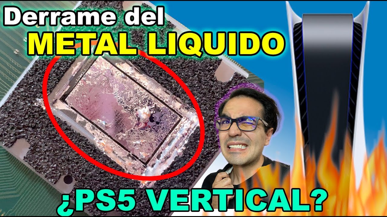 PS5 Con SOBRECALENTAMIENTO 😱 | Problema De Metal Liquido | SOLUCIÓN ...