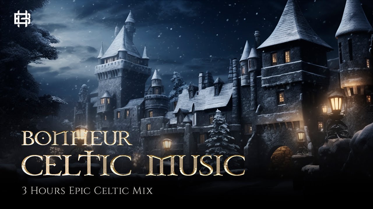 3 Hours of magical celtic music - Winter castle, beautiful celtic music ...