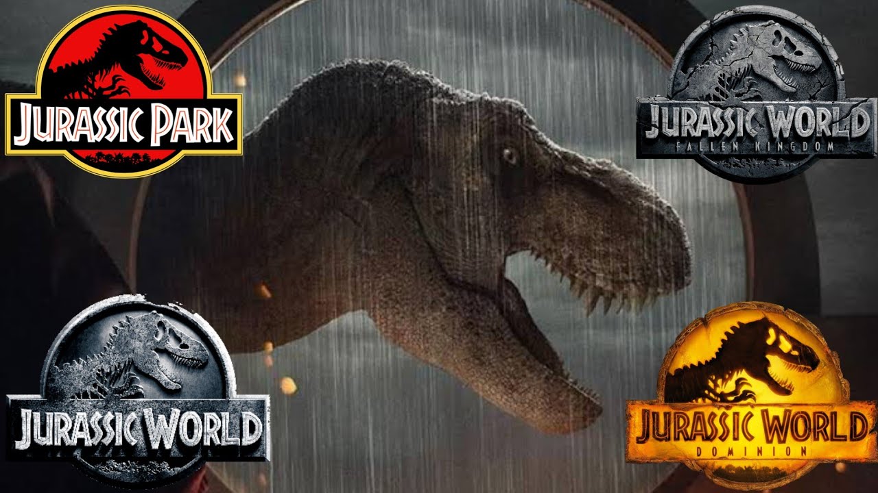 Jurassic Saga [1993 - 2022] - Rexy Screen Time - YouTube