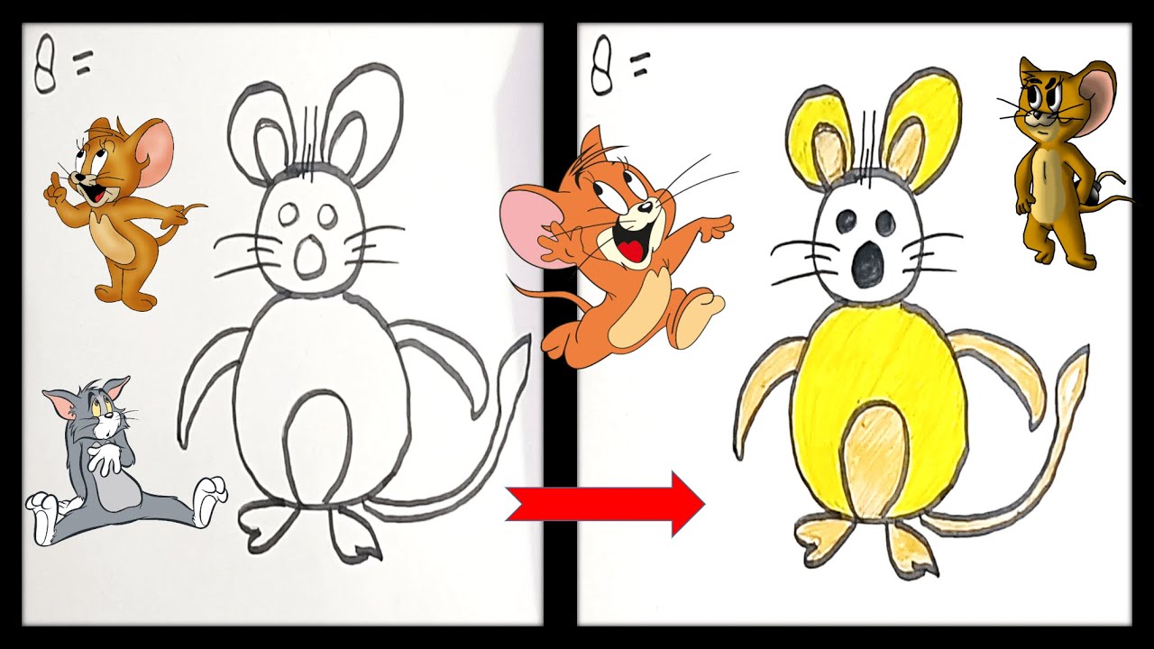 Kitty Kidz Number 8 | Number 8 | Draw cartoon with 8 |cartoon| how to ...