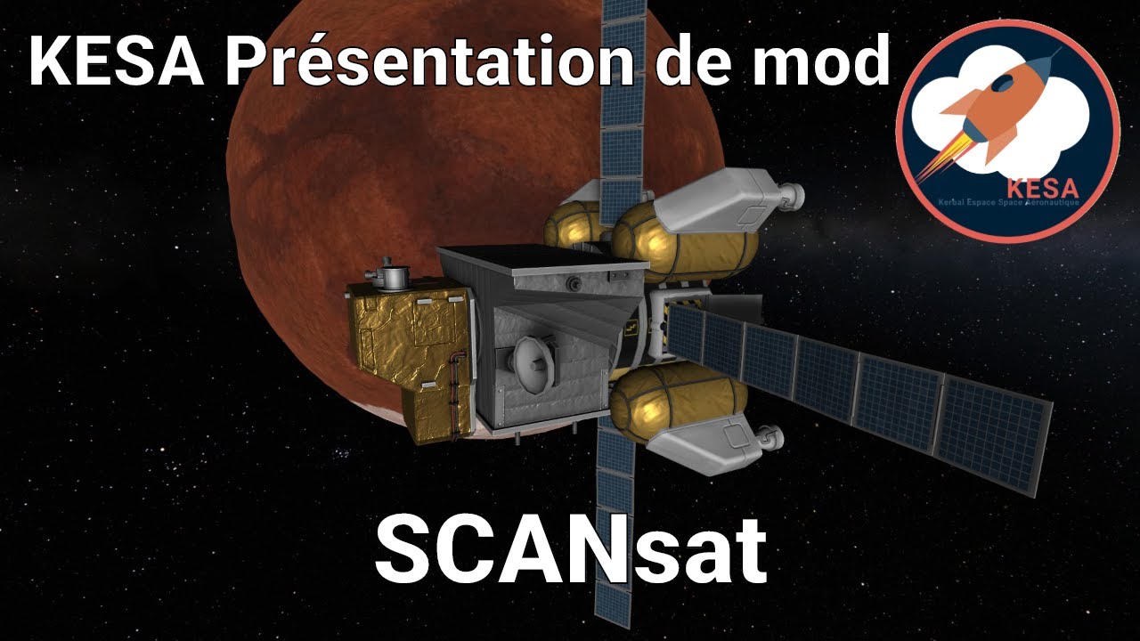 🚀 SCAN Sat - Présentation de mod KSP - YouTube