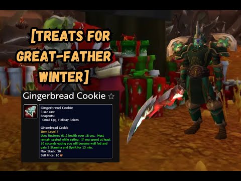 How to do "Treats for Great-Father Winter" Quest Wow Horde - YouTube