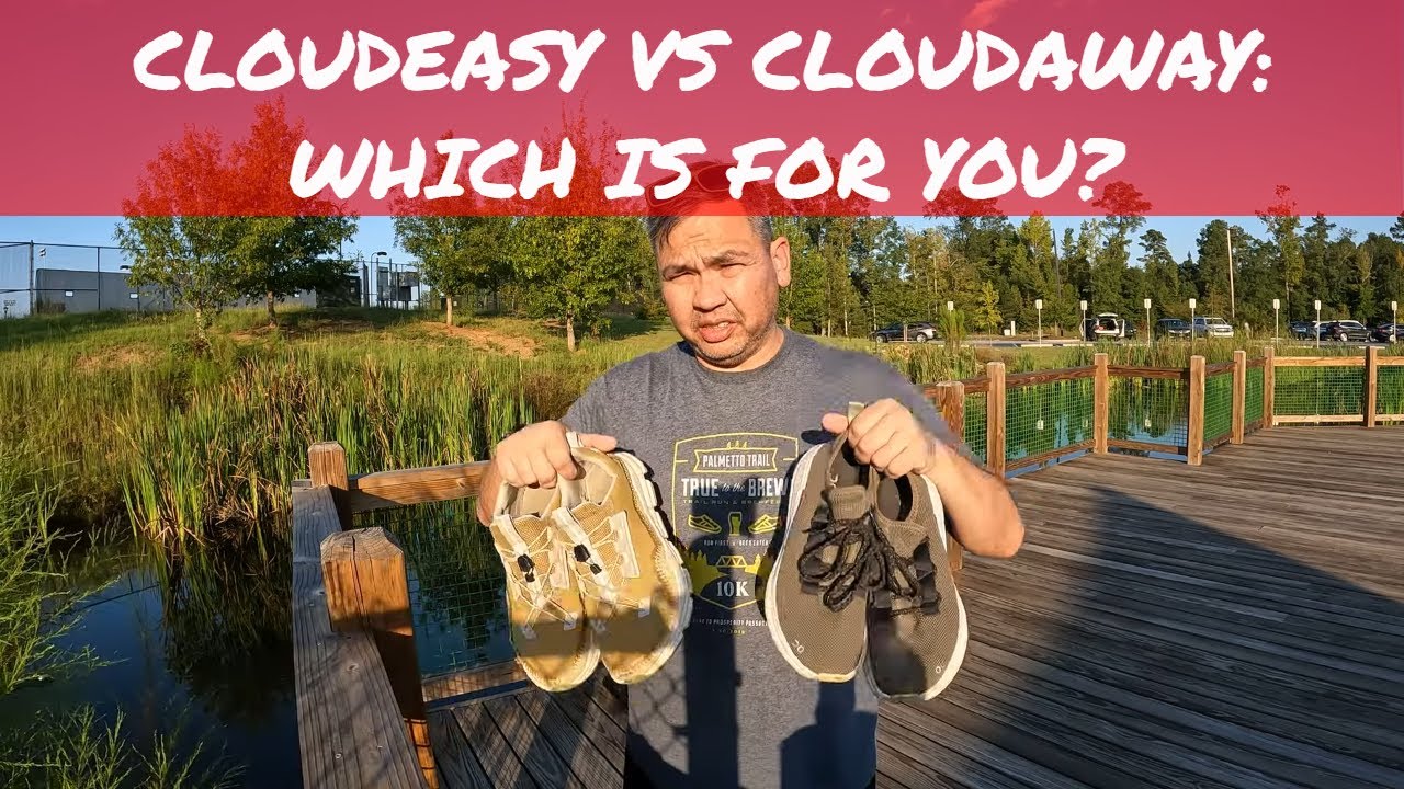 COMPARING THE ON CLOUDEASY AND THE ON CLOUDAWAY - YouTube
