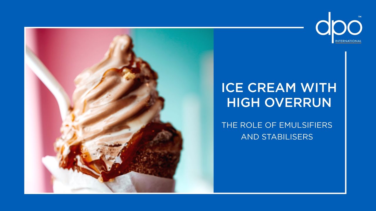 How to Produce Ice Cream with High Overrun? - YouTube