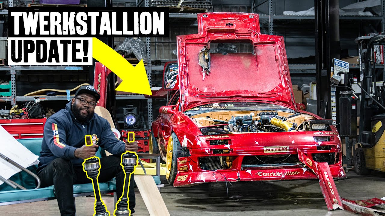 Twerkstallion Mazda RX-7 Gets Prepped for Drift Week: UnPros Garage ...