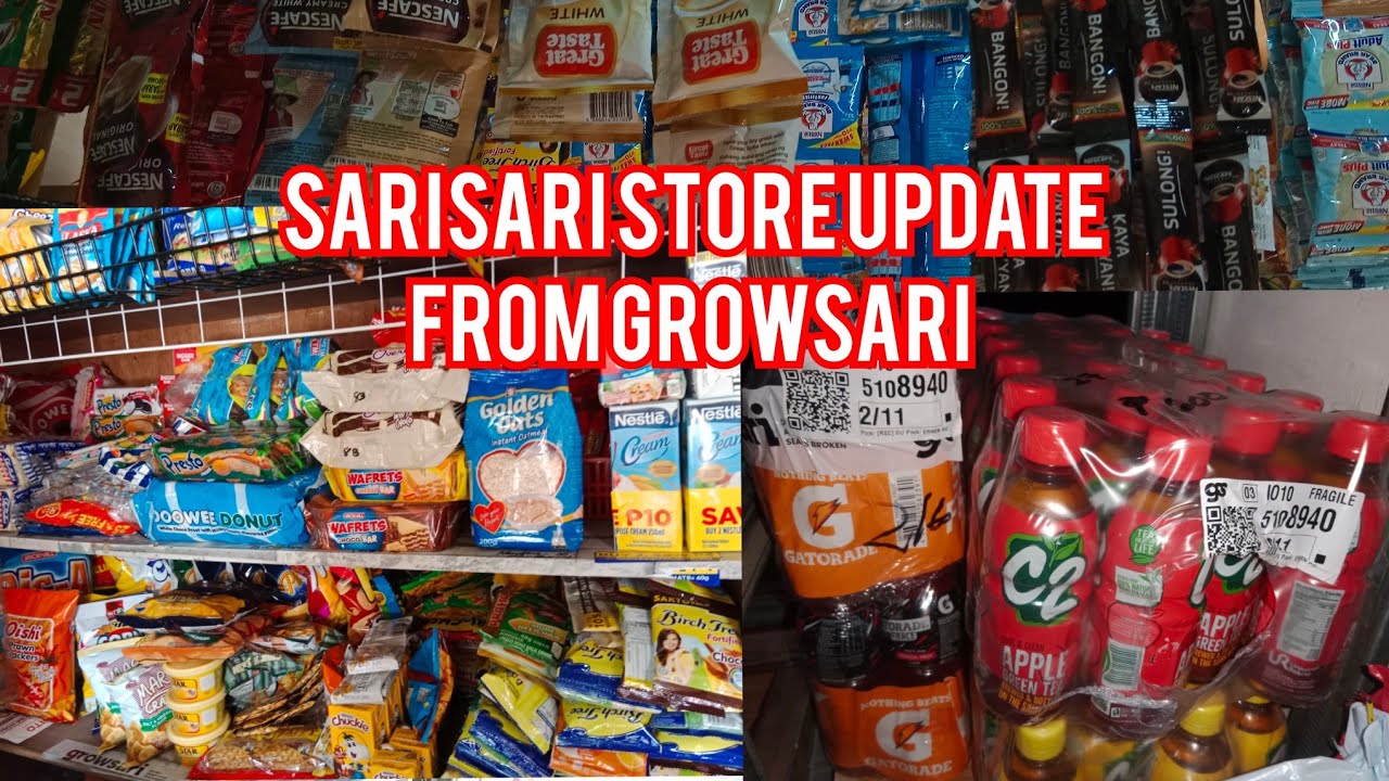 Sarisari store update from GROWSARI - YouTube