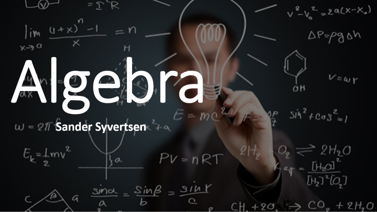 1. Algebra: Introduksjon - YouTube