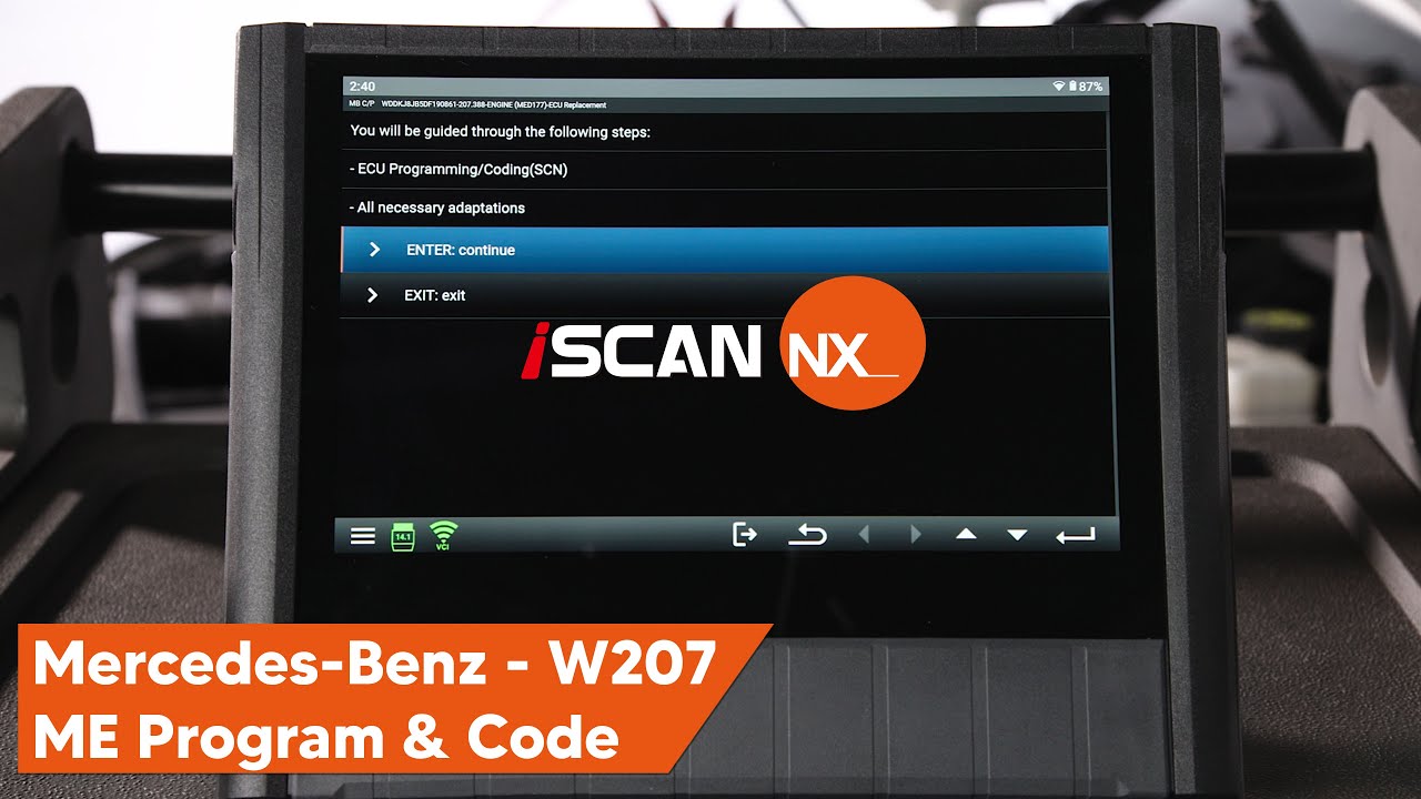 See How to Quickly & Easily Program Mercedes-Benz W207 ME (engine ...