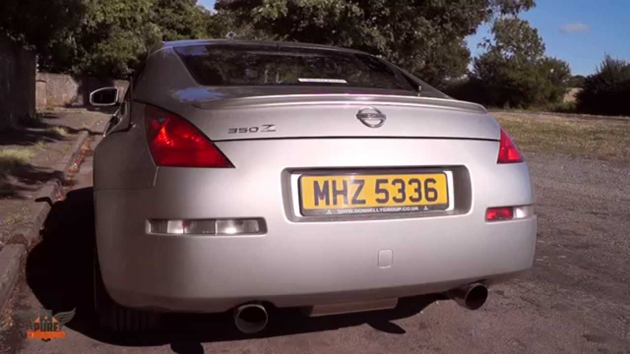 Nissan 350z Sound Compilation - Accelerations - Tunnel Run - High Flow ...