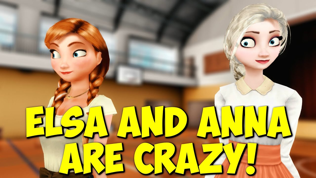 MMD Frozen 2 “Modern Elsa and Modern Anna Are Crazy!” funny animation ...