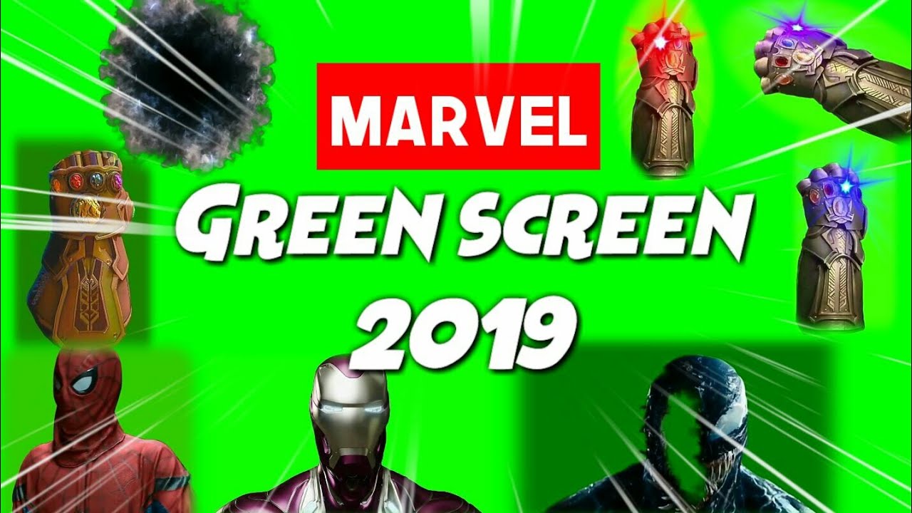 🔴Marvel Green Screen 2019! - YouTube