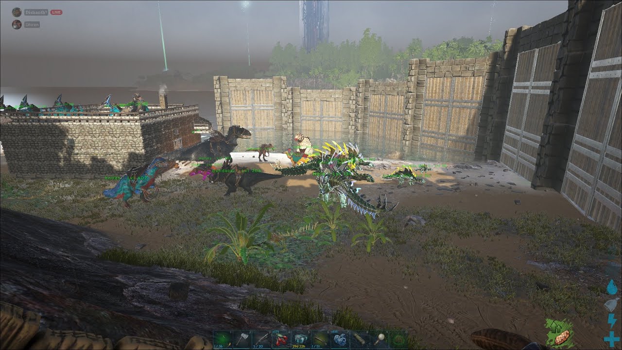 My Superman And Chrome No More | Element Farm | Ark Survival Day #6 ...