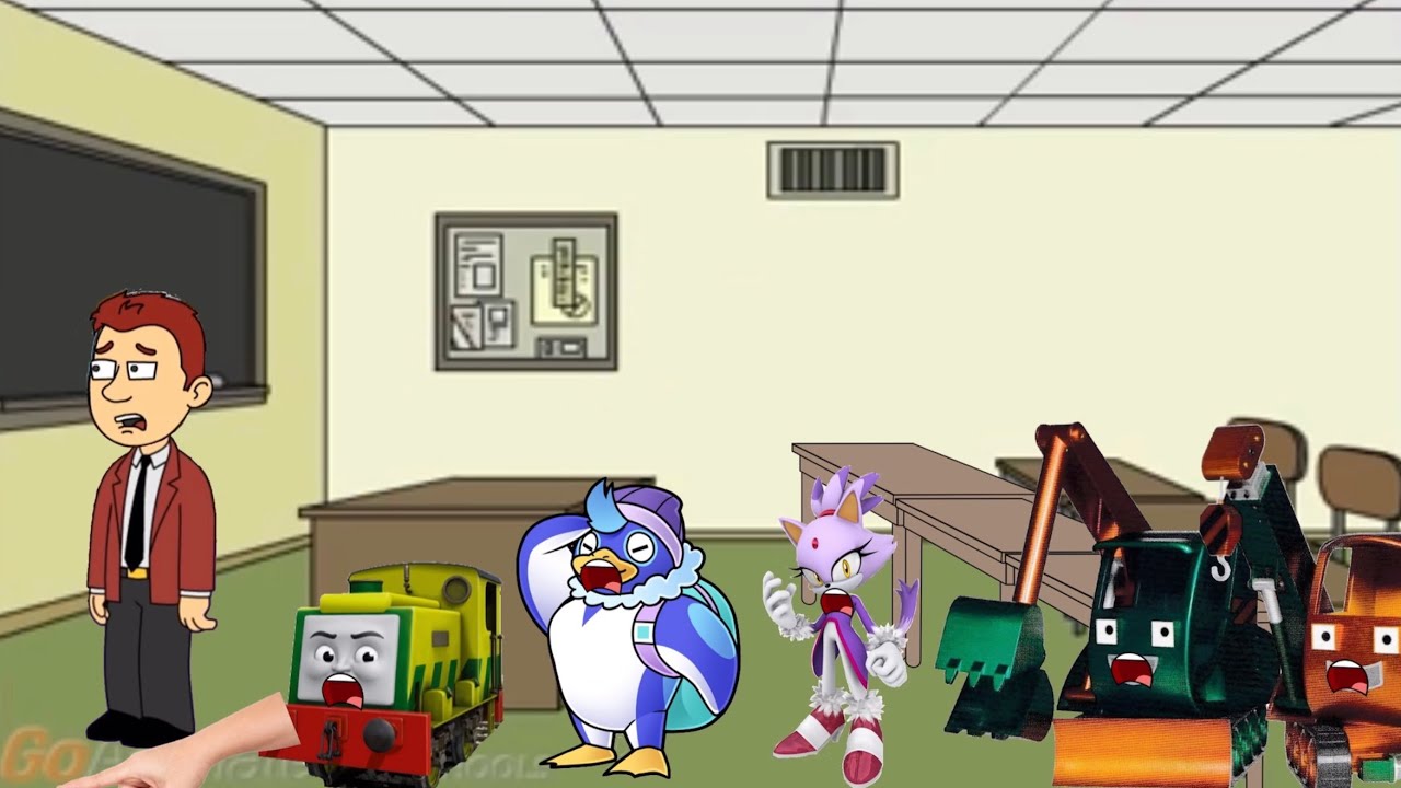 Dark Sledge Bro Super Glues Mr. Dallas's Classroom Door/Traps Him and ...