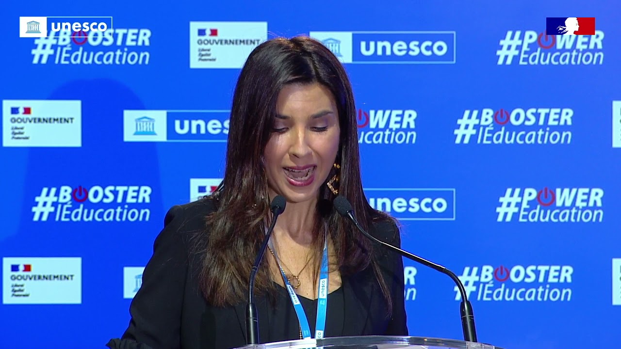 H.E. Ms María Victoria Angulo González, Minister of National Education ...