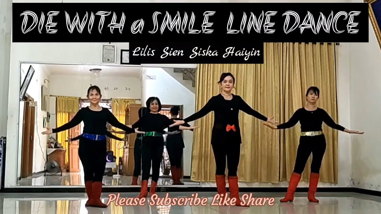 DIE WITH a SMILE LINE DANCE - Advanced - Rolling Count - Choreo : Simon ...