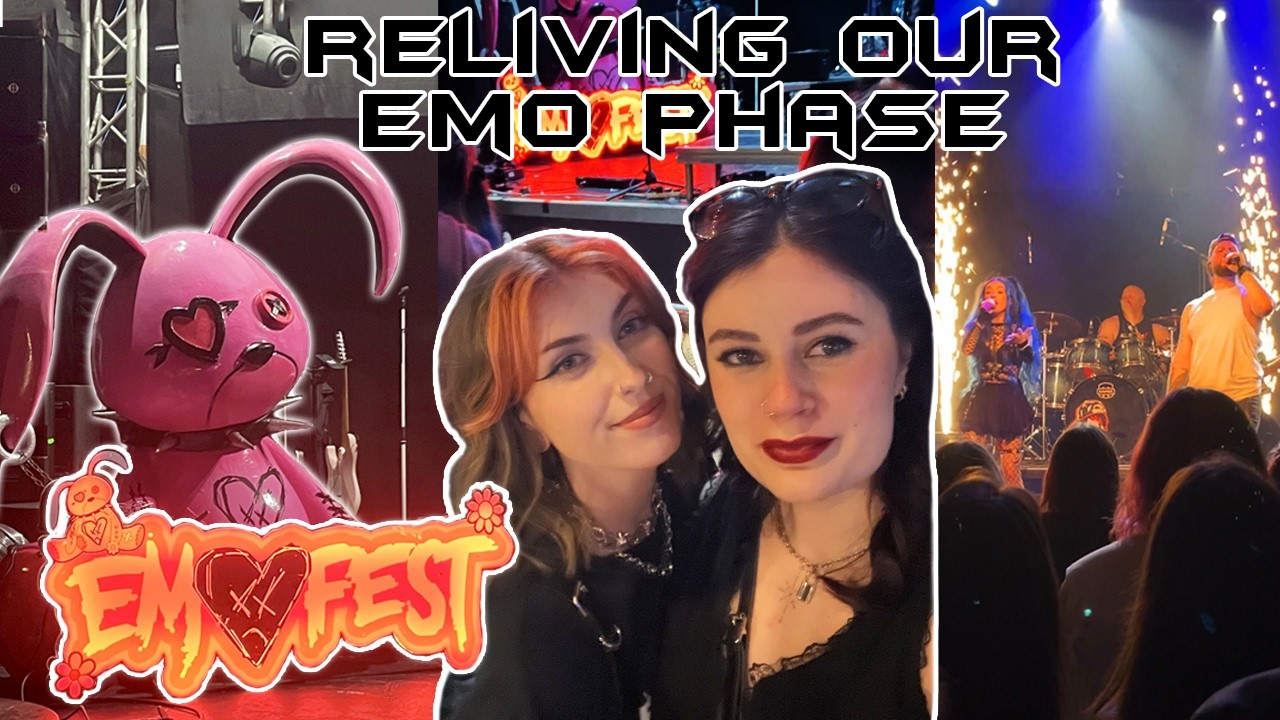 Reliving Our EMO Phase! Emo Fest Vlog 2025 - YouTube