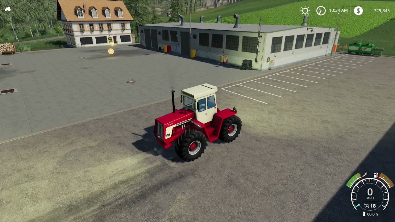 Farming Simulator 19/Case Ih 4166 4wd/ By Scooters Workbench - YouTube