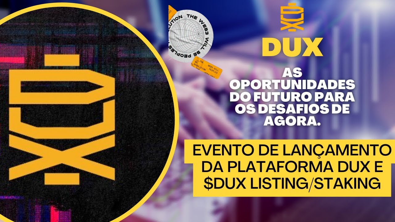 LANÇAMENTO DO $DUX TOKEN, EVENTO EXCLUSIVO DE LANÇAMENTO GANHE TOKENS ...