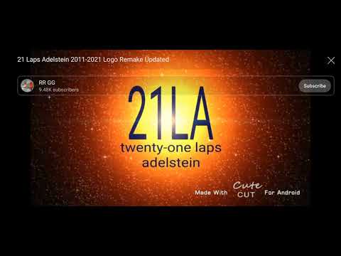 21 Laps Adelstein Logo For 5 Minutes - YouTube