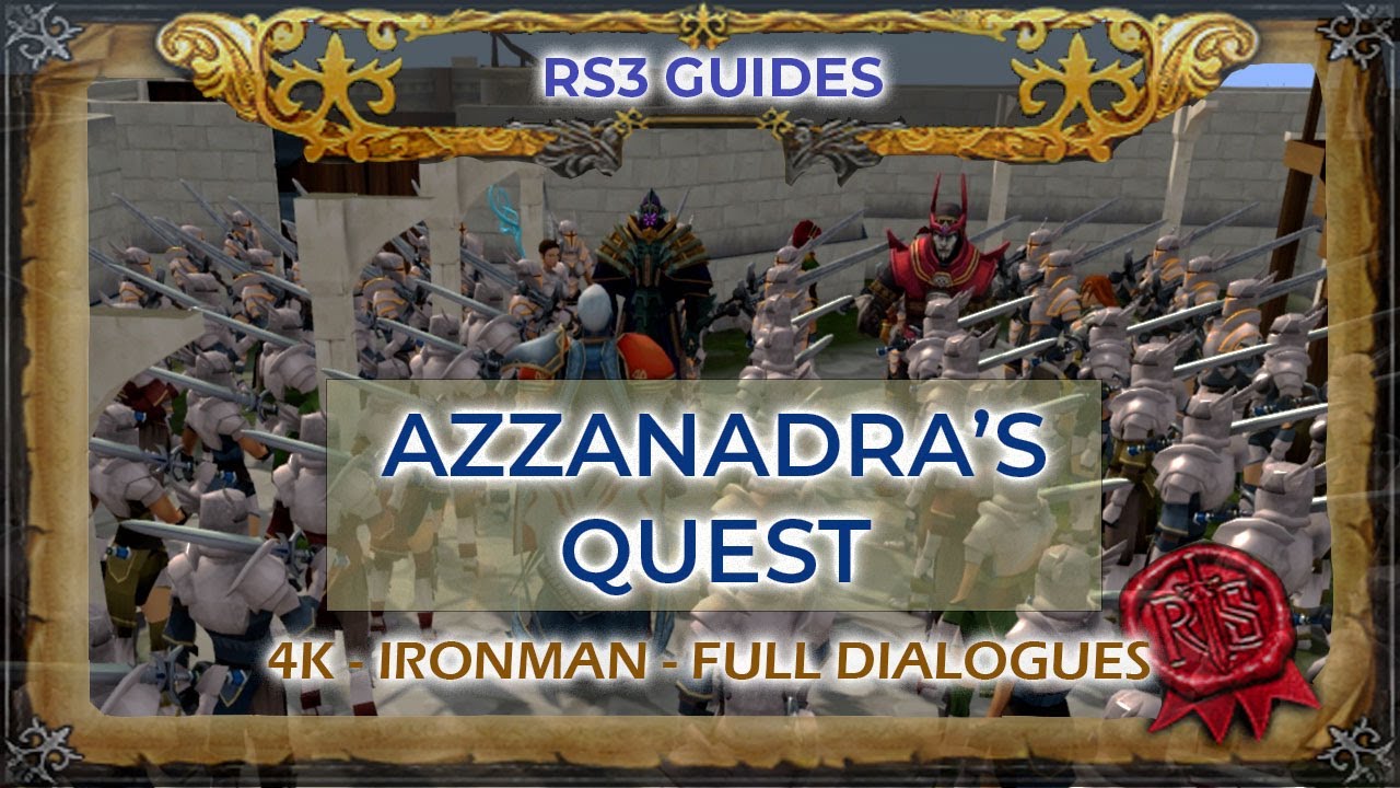 RS3: Azzanadra's Quest Guide 2022 | All Cutscenes/Dialogues - YouTube
