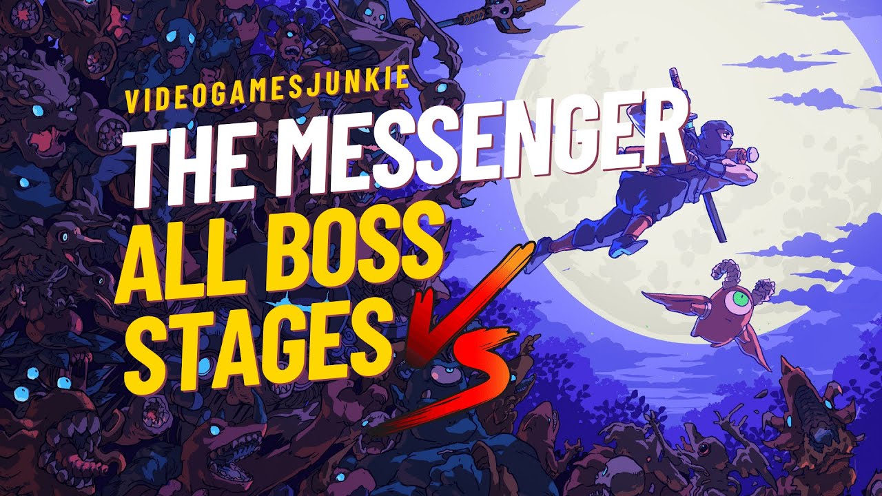 The Messenger PS4, All Boss Stages, Amazing fights! - YouTube