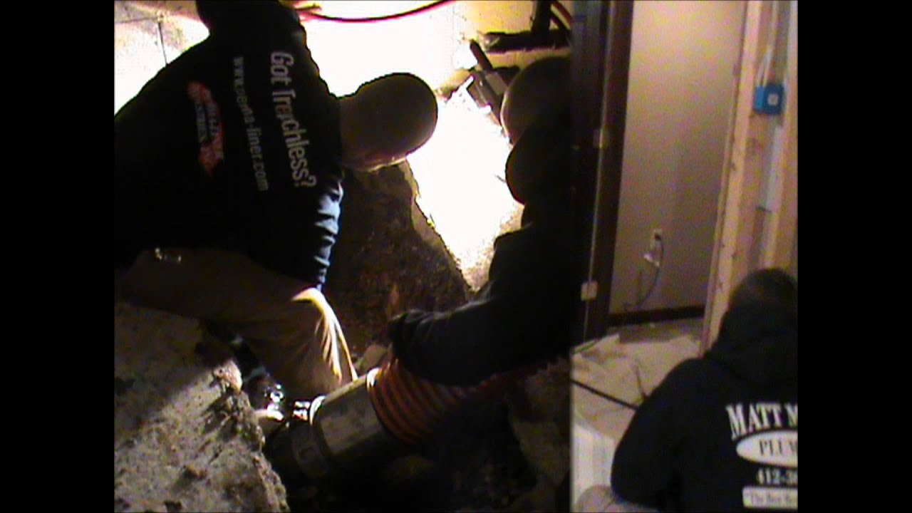 North Hills Trenchless Sewer for Matt Mertz Plumbing No Dig - YouTube