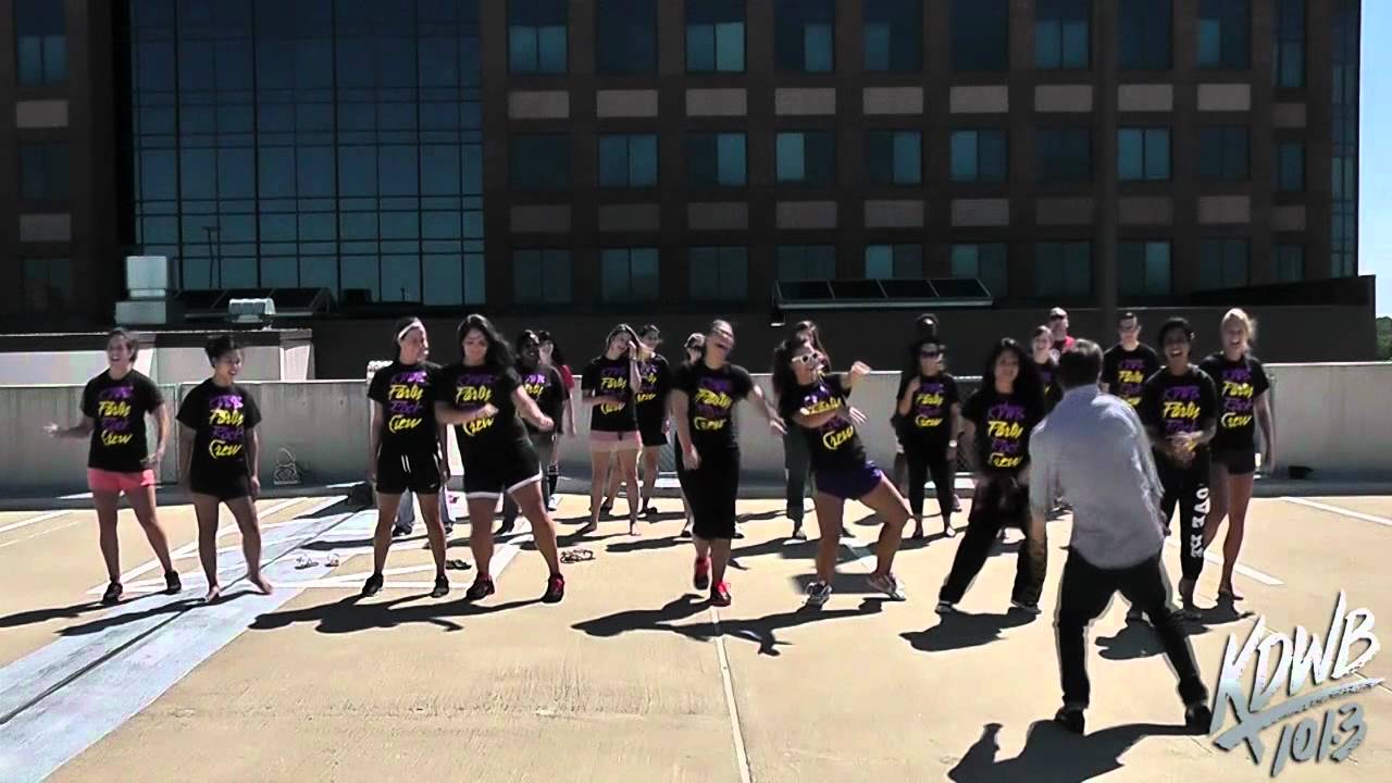Misha Gabriel Teaches the KDWB Interns a New Dance - YouTube