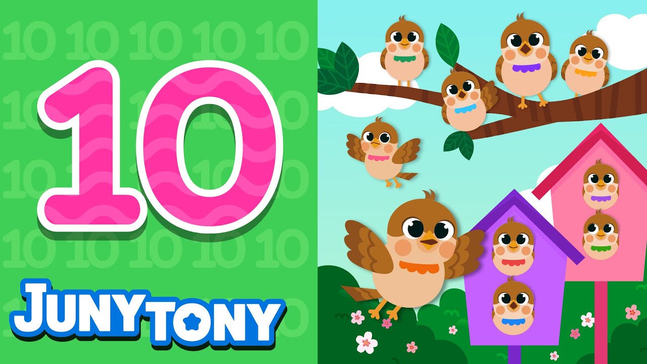 Belajar Angka Sepuluh | 🎵Bermain Belajar Angka | Belajar Yuk | JunyTony ...