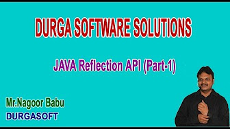 JAVA Reflections API & Annotations BY Java Expert Mr. NAGOOR BABU - YouTube