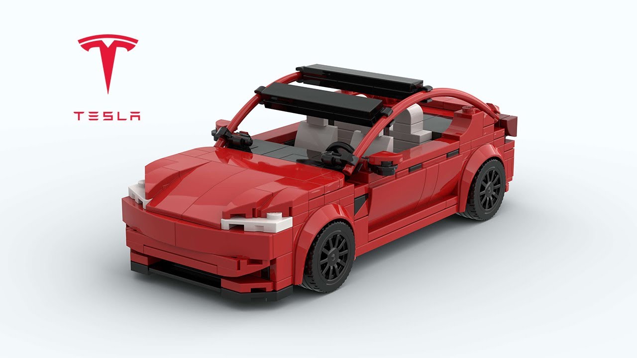 LEGO Tesla Model 3 Performance Instructions - YouTube