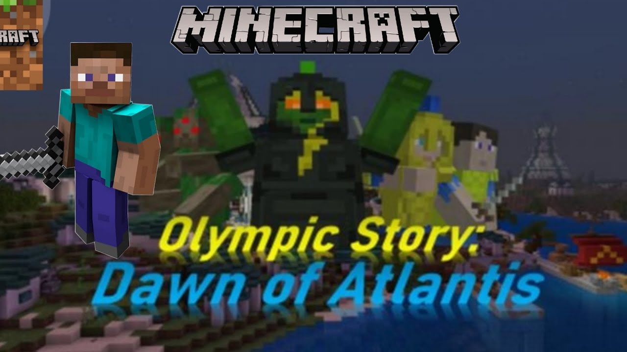 Minecraft dawn of Atlantis part 1 - YouTube