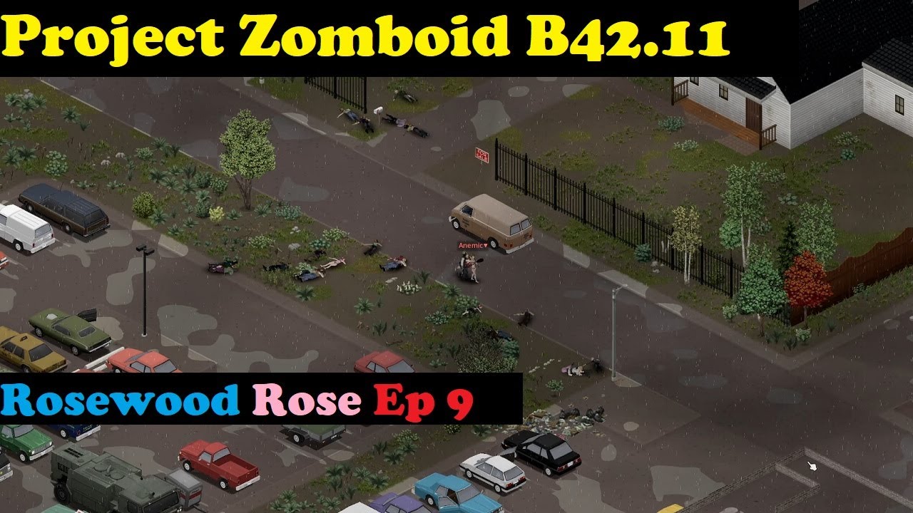 Project Zomboid B42.11. EP9 Rosewood Rose. - YouTube