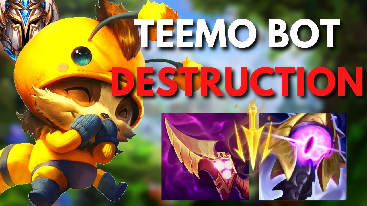 Breaking the meta with Lethal Tempo Teemo Bot - YouTube