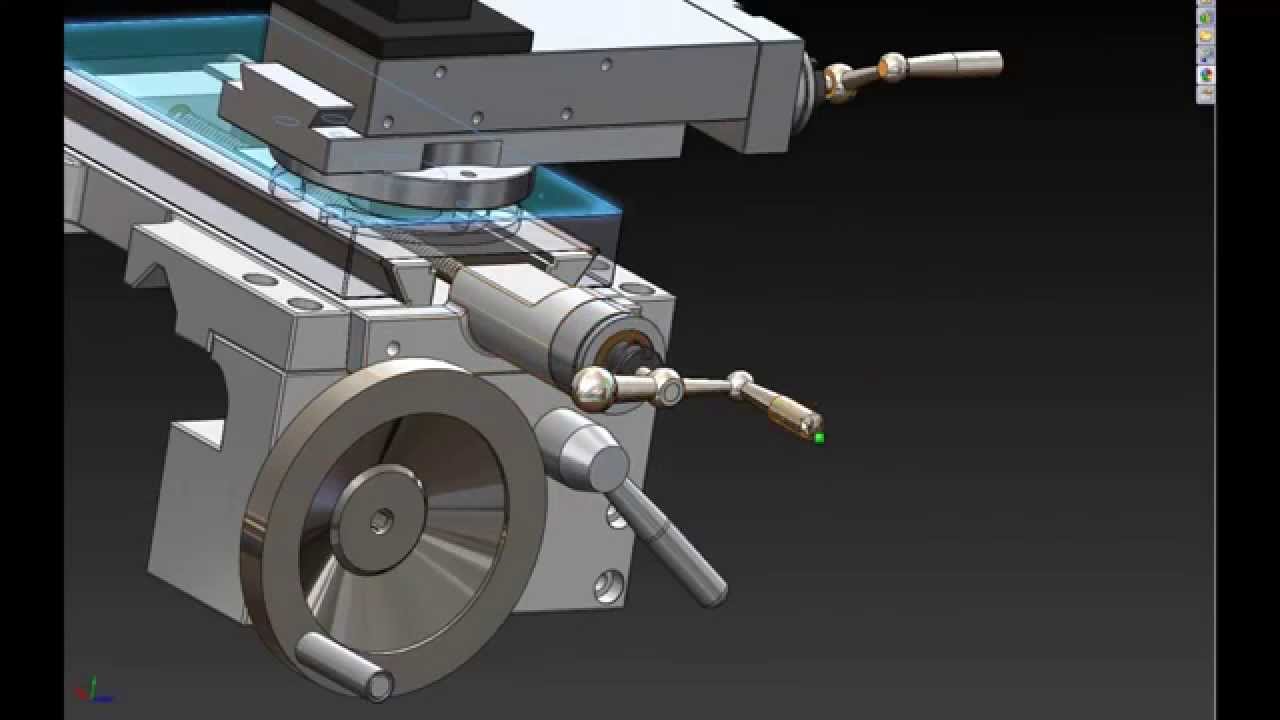 Fabel lathe tool carriage in SolidWorks - YouTube