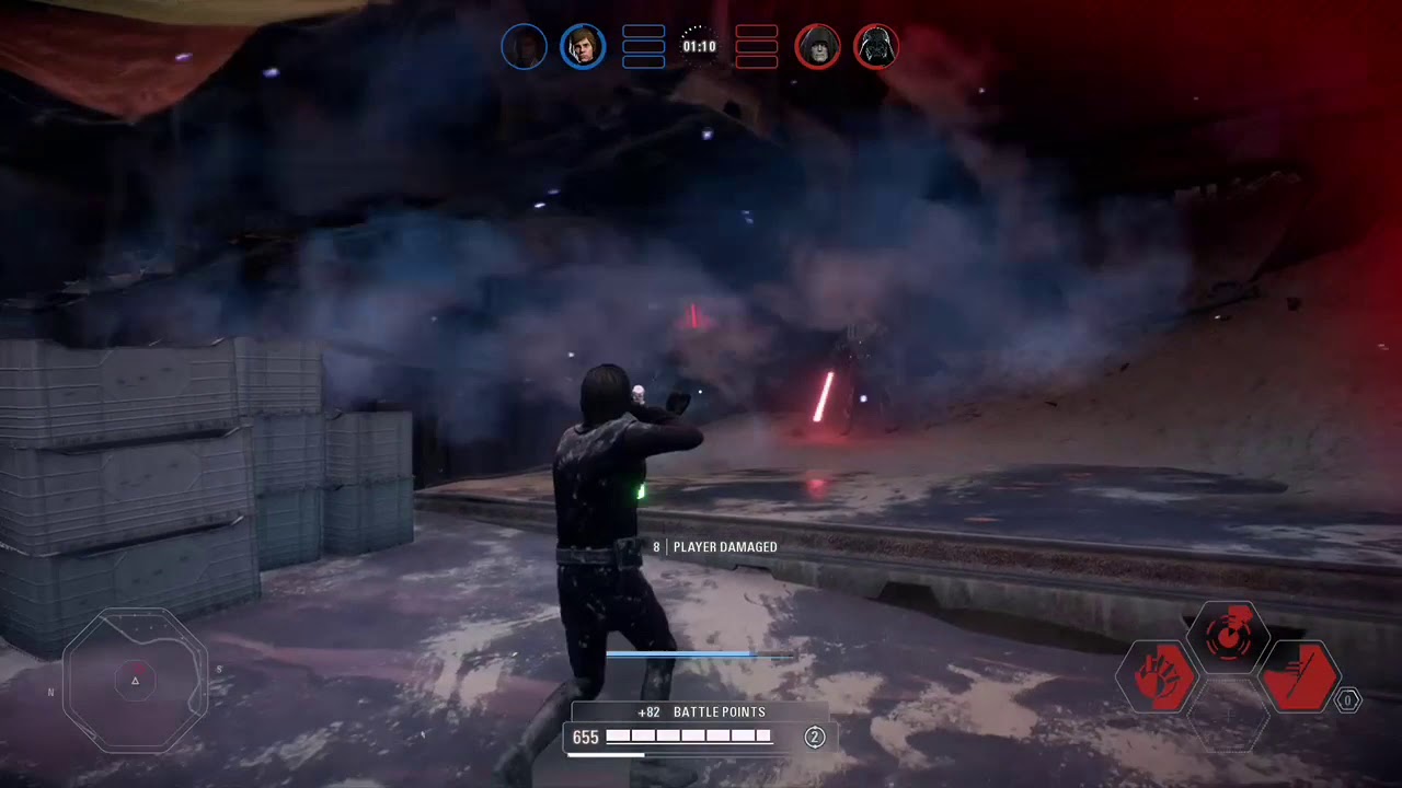 Luke Vs Vader and the Emperor - YouTube